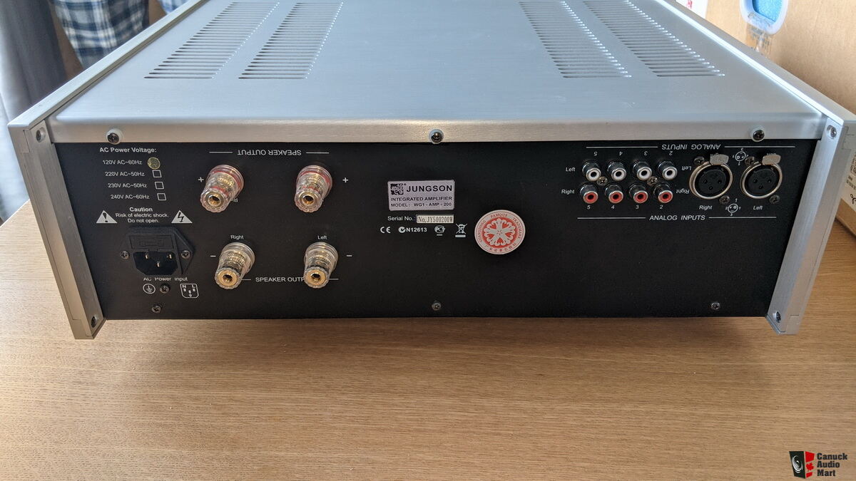 Jungson Hedo WG-200 integrated amplifier Photo #4438520 - UK Audio Mart