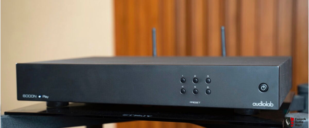 1 New + 2 little used Audiolab 6000n in black For Sale - Canuck Audio Mart