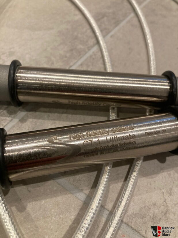 High Fidelity Cables CT-1 Ultimate Titanium Special Edition RCA 1.6m ...