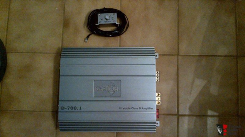 Kaption 700.1 Class D 1 ohm stable Mono Amp Photo #444098 - Canuck ...