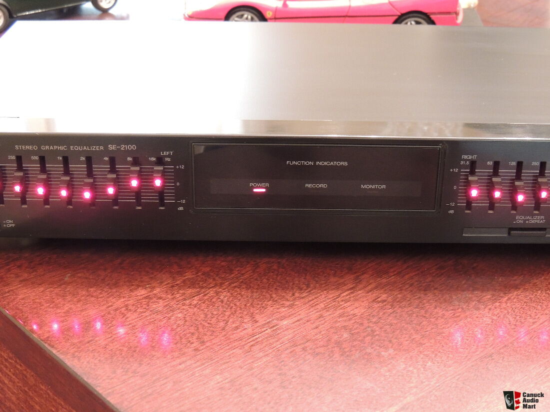 Rare Sansui SE-2100 Graphic Equalizer , 10 band x 2, +/- 12db, 10hz ...