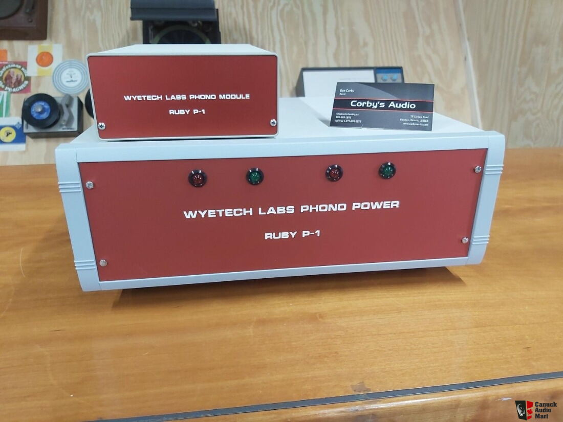 wyetech labs ruby P-1 phono stage Photo #4442949 - US Audio Mart