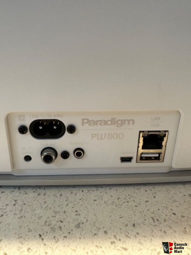 PW 800 Paradigm speaker