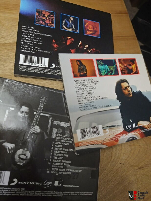 Lot of Rory Gallagher CD's : Excellent Condition Photo #4444905 ...