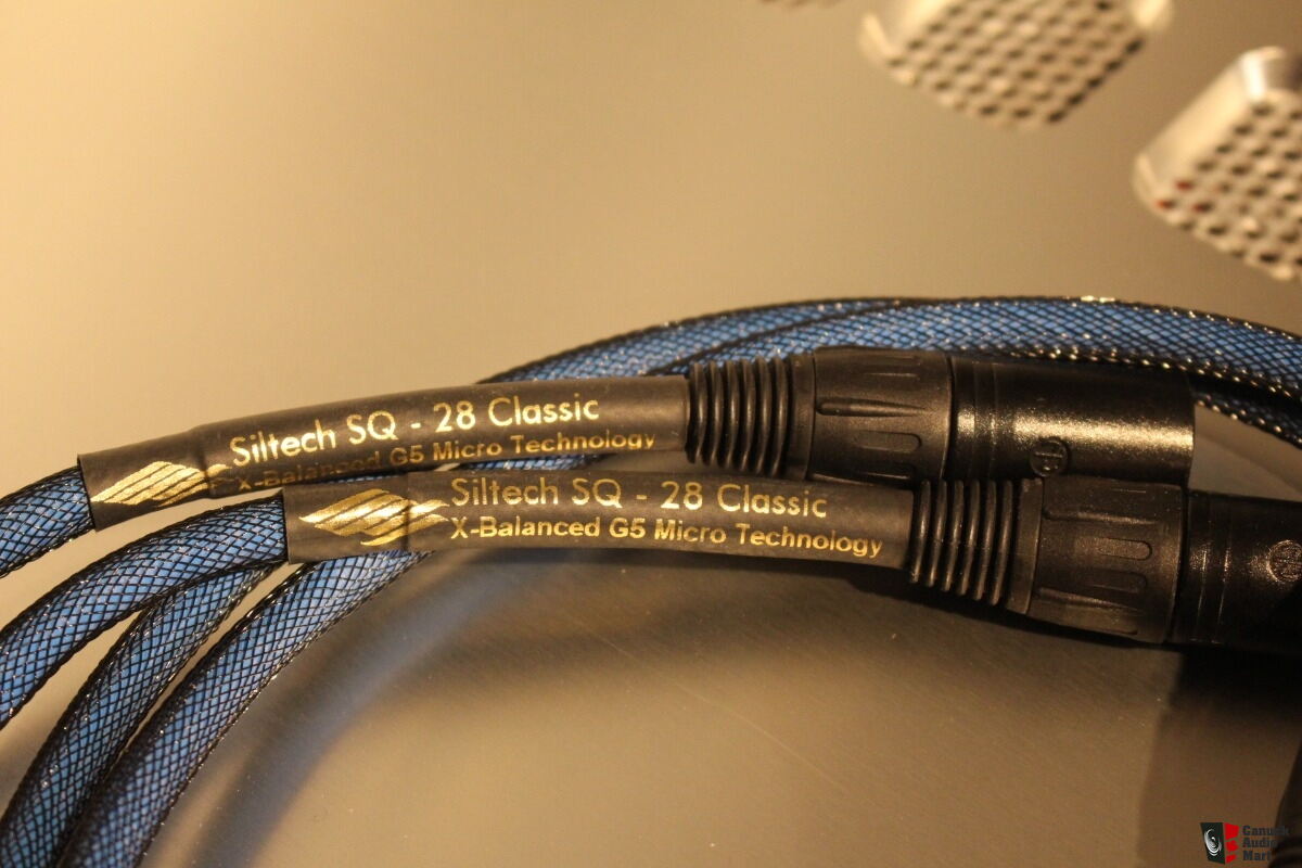 Siltech , SQ-28 Classic XLR 1M Photo #4445195 - Canuck Audio Mart