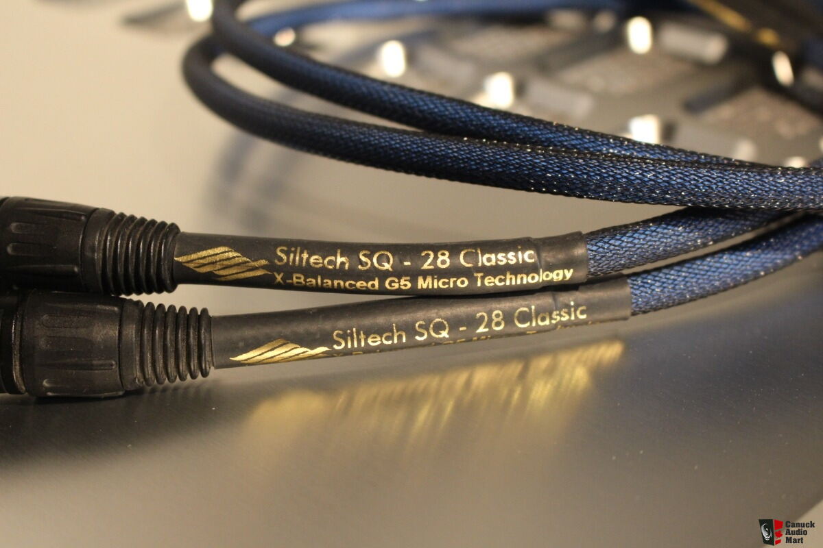 Siltech , SQ-28 Classic XLR 1M Photo #4445196 - Canuck Audio Mart