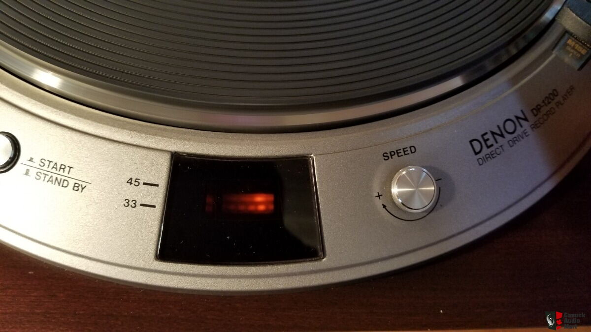 Denon DP-1200 Turntable Photo #4445375 - Canuck Audio Mart