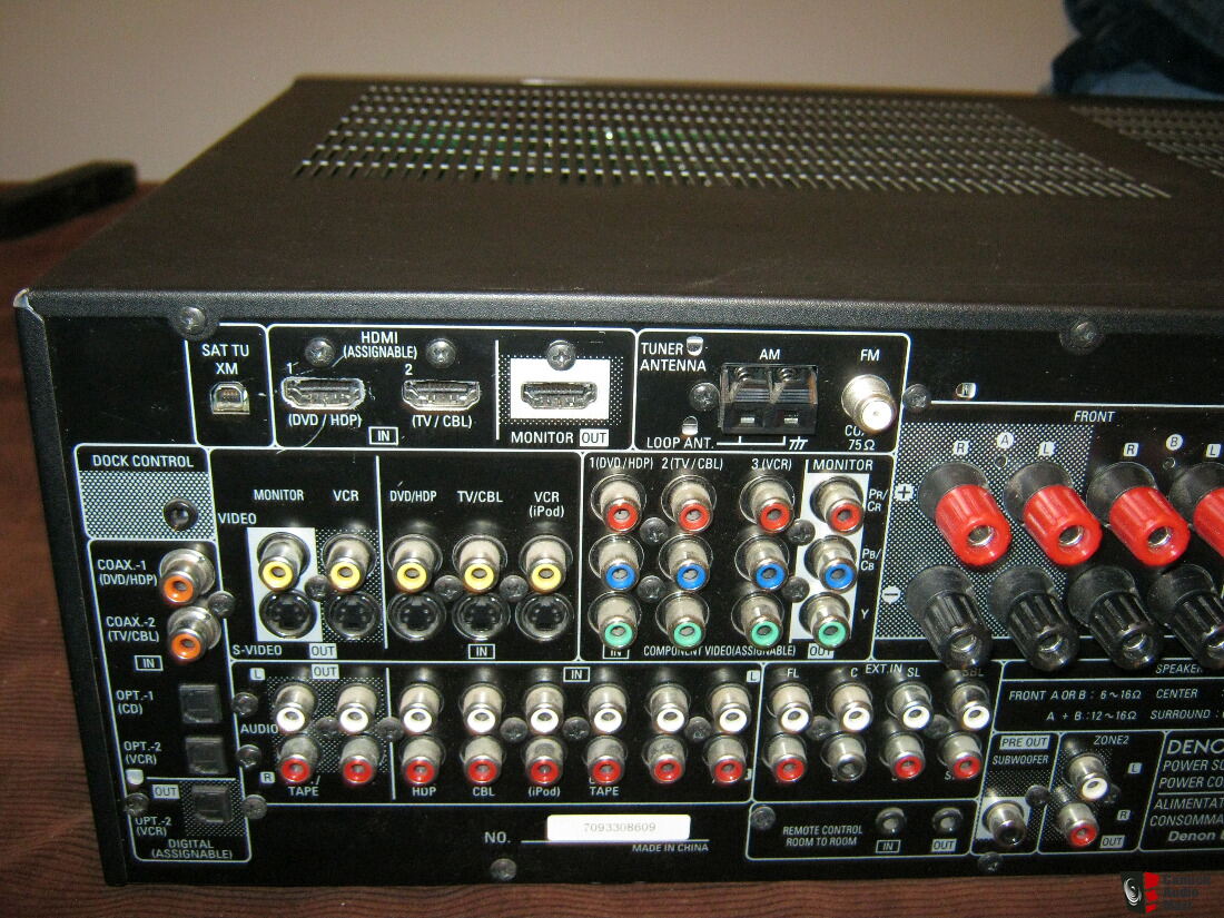 Denon AVR-788 and AVR-789 recievers with remotes Photo #4448934 ...