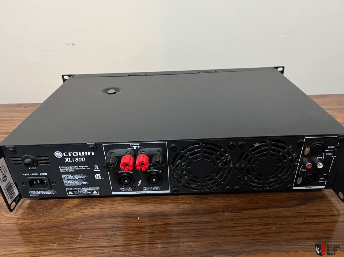 Crown xli800 Photo #4451043 - Canuck Audio Mart