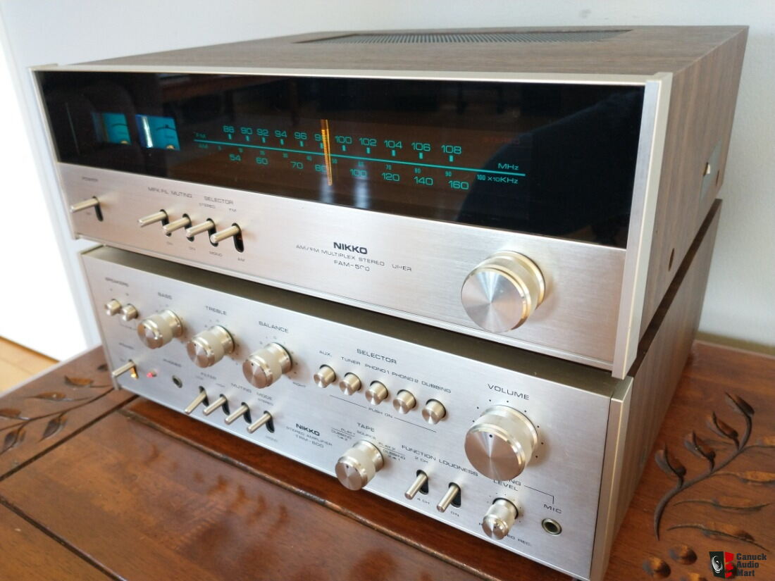 COMBO Nikko 1975 Vintage TRM-600 and FAM-500 Photo #4452729 - UK Audio Mart