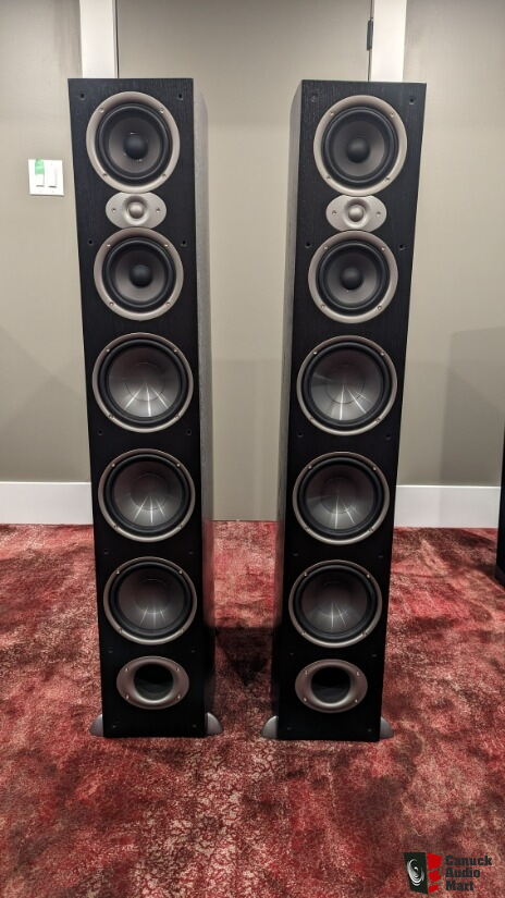 Polk RTI A9 Floor Standing Speakers Pair - Black For Sale - UK Audio Mart