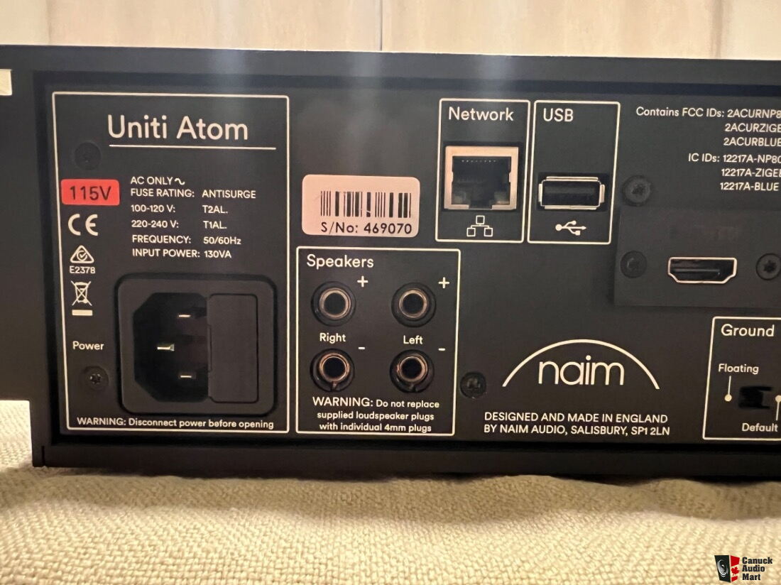 Naim Uniti Atom (HDMI) Photo #4453702 - Canuck Audio Mart