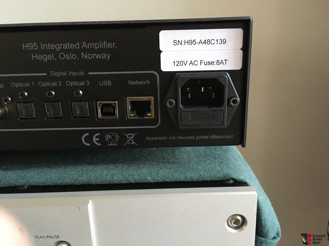 Hegel H95 , mint, Box, Manual, Remote Photo #4454255 - Canuck Audio Mart