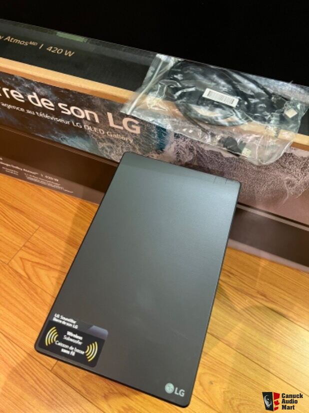 LG GX Meridian Dolby Atmos 3.1 Soundbar + Wireless Sub Photo #4456668 ...
