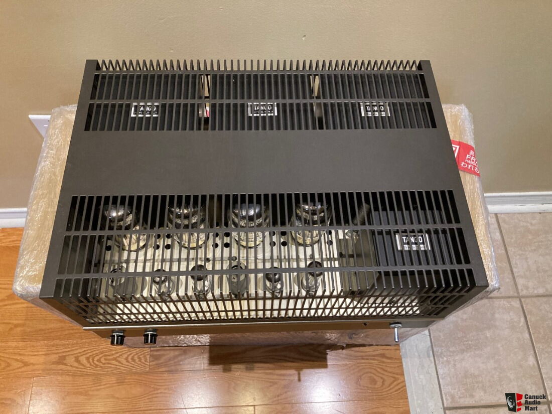 Professionally made high end power amplifier with KT-88 tubes, all ...