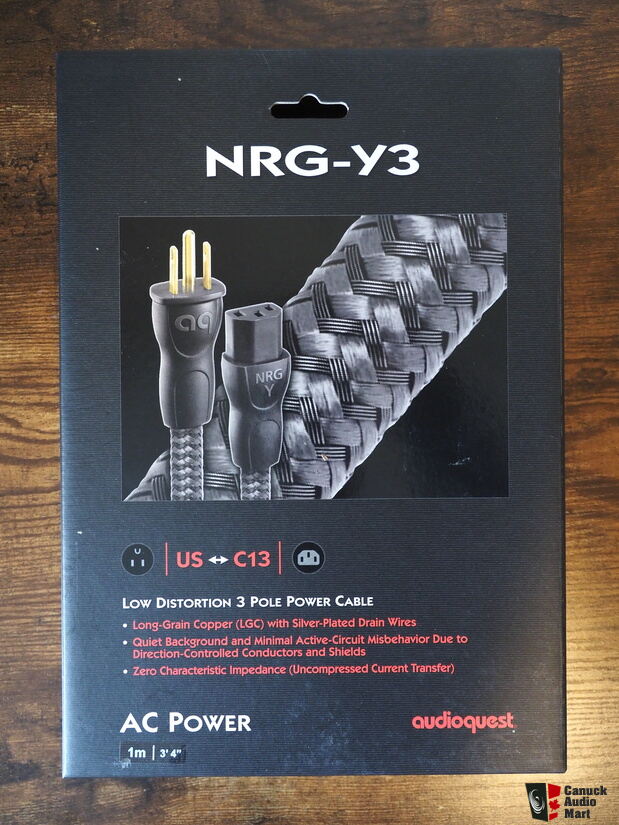 Audioquest NRG-Y Power Cables Photo #4457602 - Canuck Audio Mart