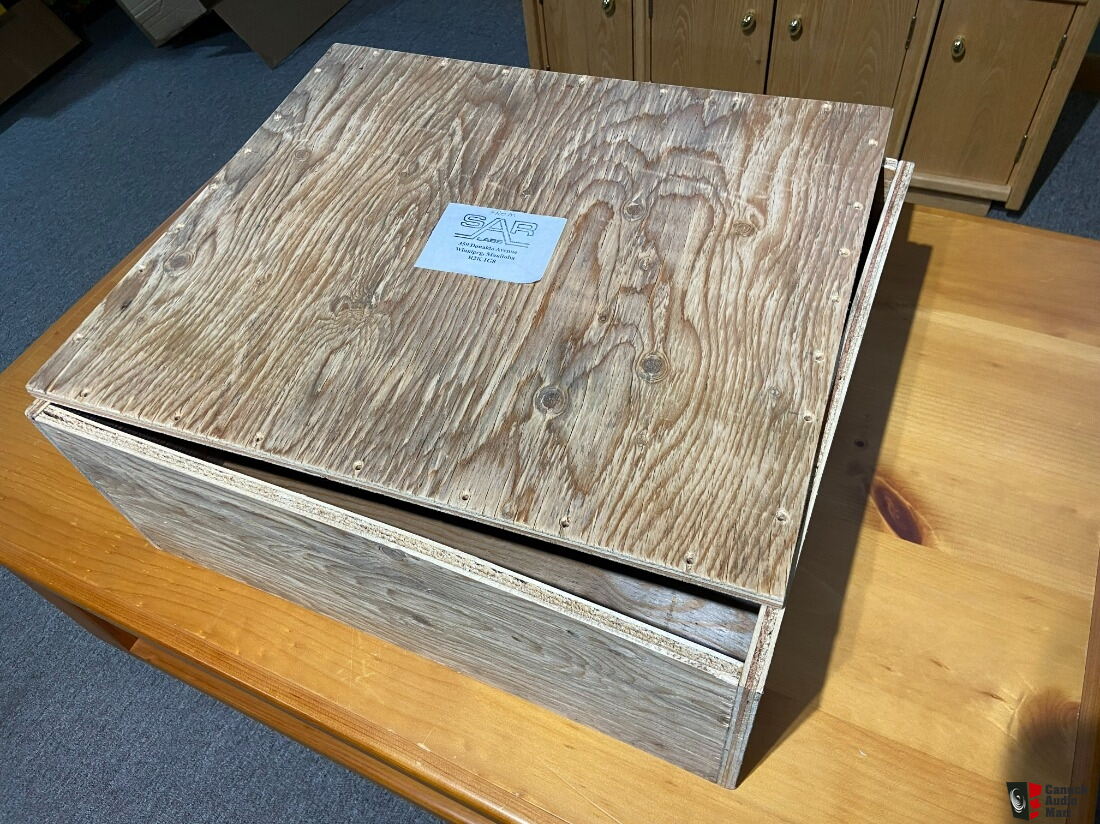 SAR LABS HEX MOSFET Amplifier model MOS 450 with original shipping box ...