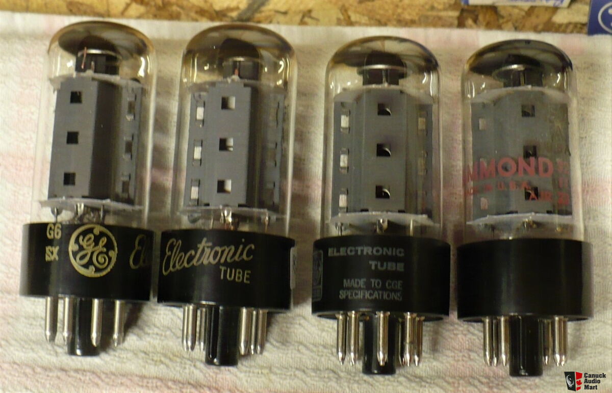 9 Vintage 7591 and 7591A Output Tubes 2 Quads and A Single Photo ...