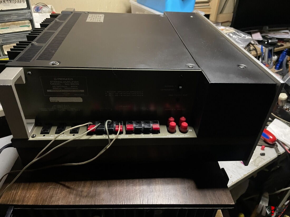 Pioneer Sa 9900 Integrated Amplifier . Recapped Photo #4460908 - Canuck ...