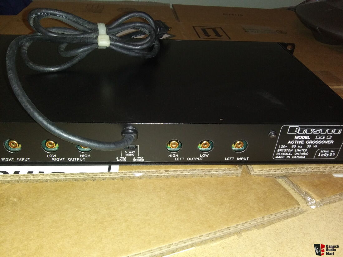 Bryston 10B crossover Photo #4462540 - US Audio Mart
