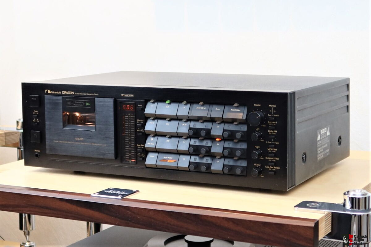 Nakamichi Dragon cassette tape recorder - VERY GOOD !!! Photo #4462619 ...