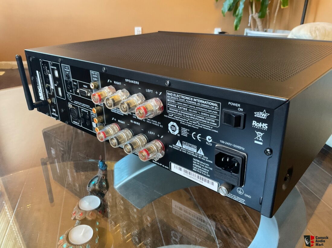 NAD C390DD with BluOS MDC Card Install Photo #4463996 - Canuck Audio Mart