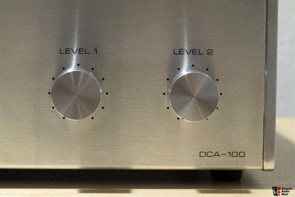 A&E Technical Research DCA 100 solid state stereo power amplifier ...