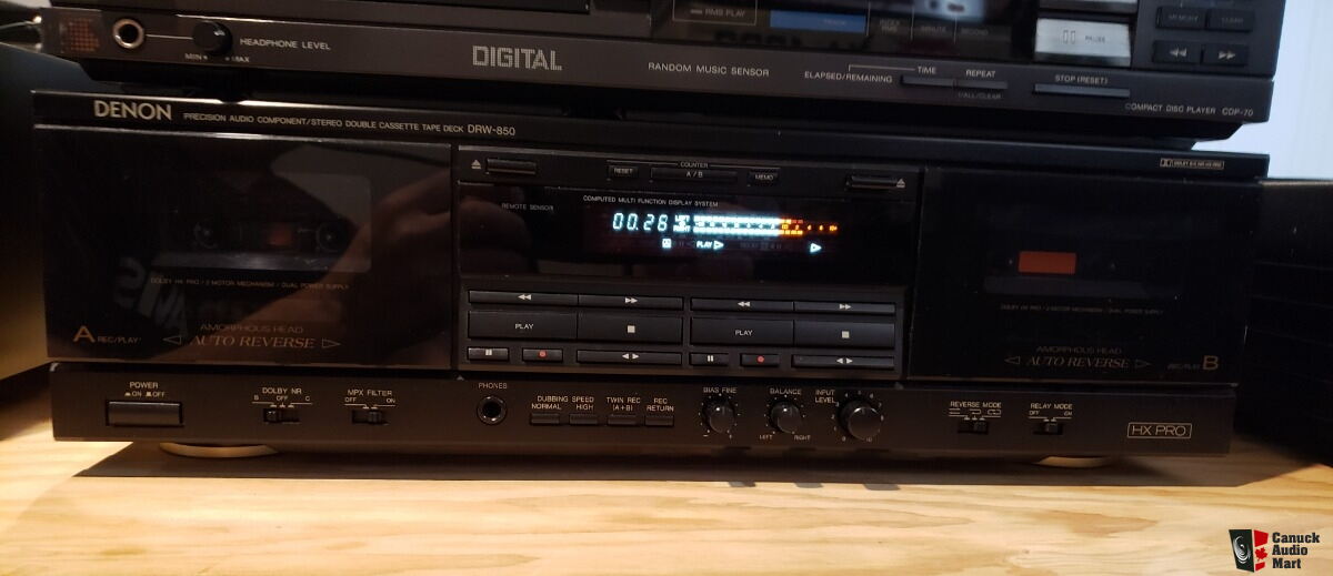 Denon Dual Cassette Deck Photo #4465120 - US Audio Mart