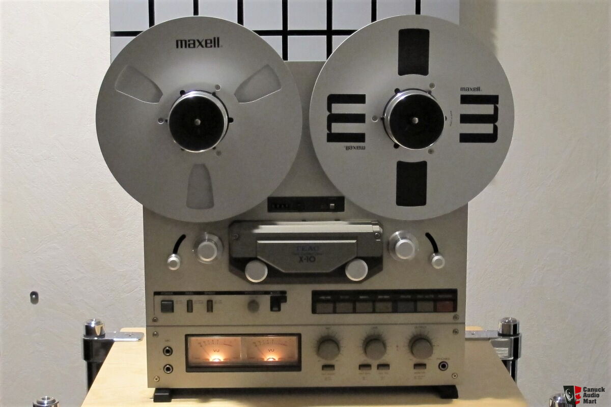 TEAC X-10 4-track, 2-channel reel to reel tape recorder - EXCELLENT ...