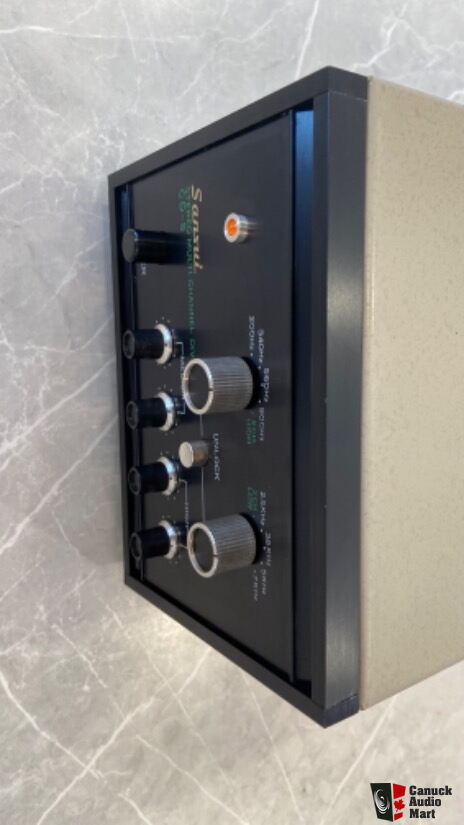 Sansui CD5 ELECTRONIC CROSSOVER perfect working, free canada shipping ...