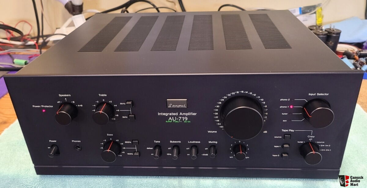 Sansui AU-719 Integrated Amplifier Full Restoration!**SOLD Photo ...