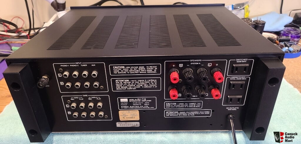 Sansui AU-719 Integrated Amplifier Full Restoration!**SOLD Photo ...