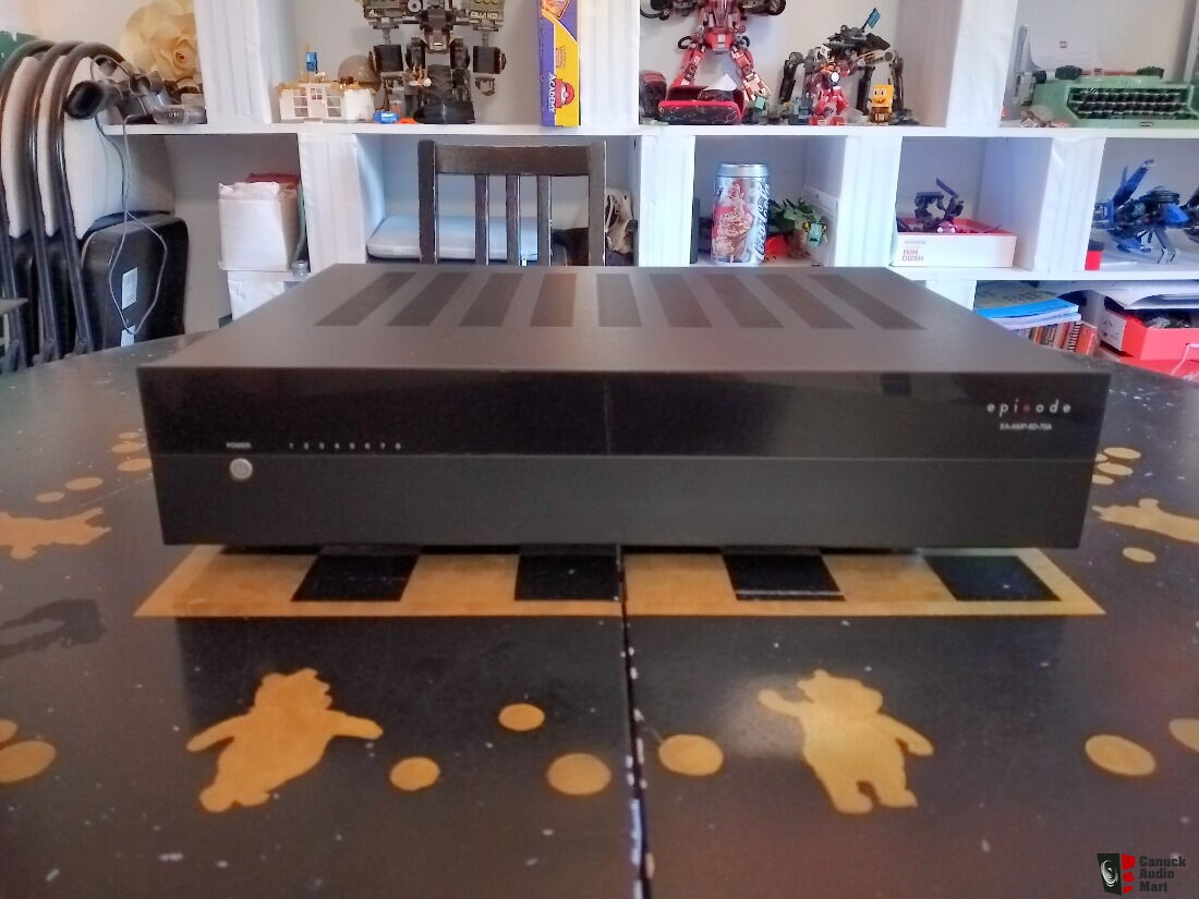 Episode 8 Channel Class D Amplifier 70 Watts Per Channel Model EA-Amp ...