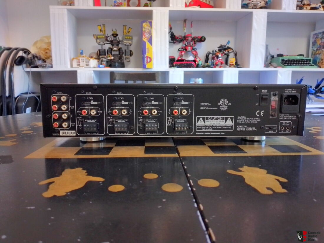 Episode 8 Channel Class D Amplifier 70 Watts Per Channel Model EA-Amp ...