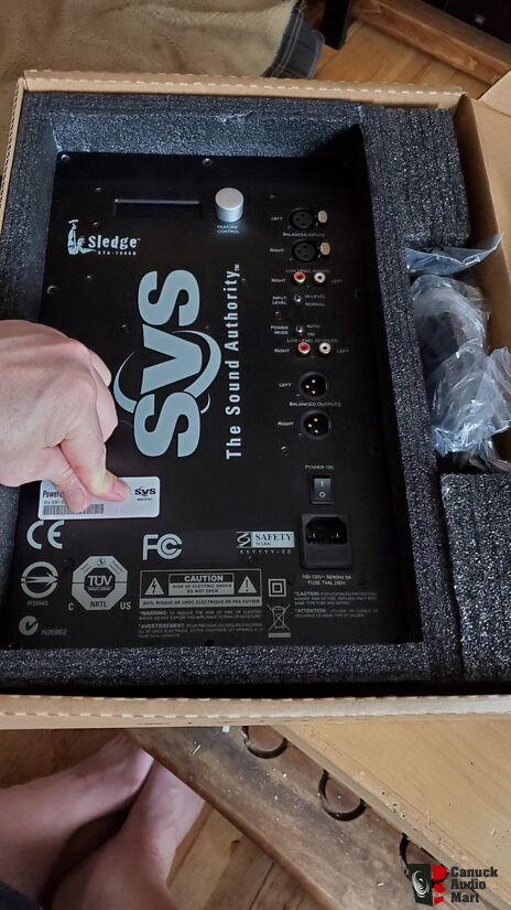 svs sb13-ultra backplate amplifier Photo #4472004 - Canuck Audio Mart