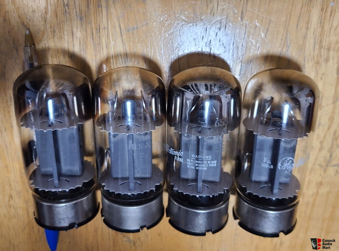GE 6550A ( price for all 4 tubes ) Photo #4473943 - Canuck Audio Mart