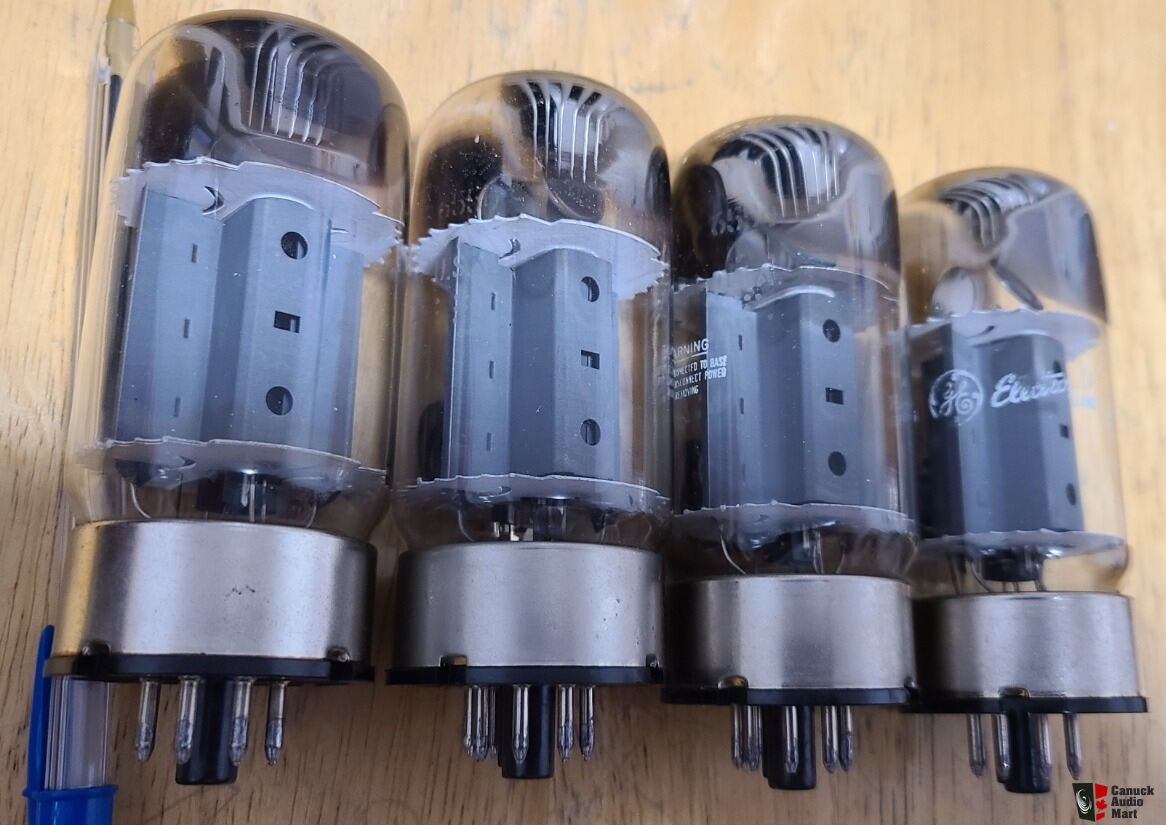 GE 6550A ( price for all 4 tubes ) Photo #4473947 - Canuck Audio Mart