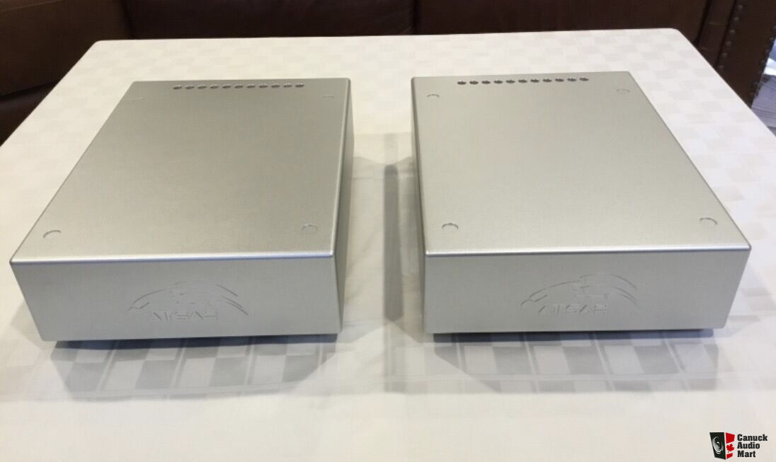 Acoustic Imagery Atsah Ncore NC1200 Amplifiers In Silver Finish Photo ...