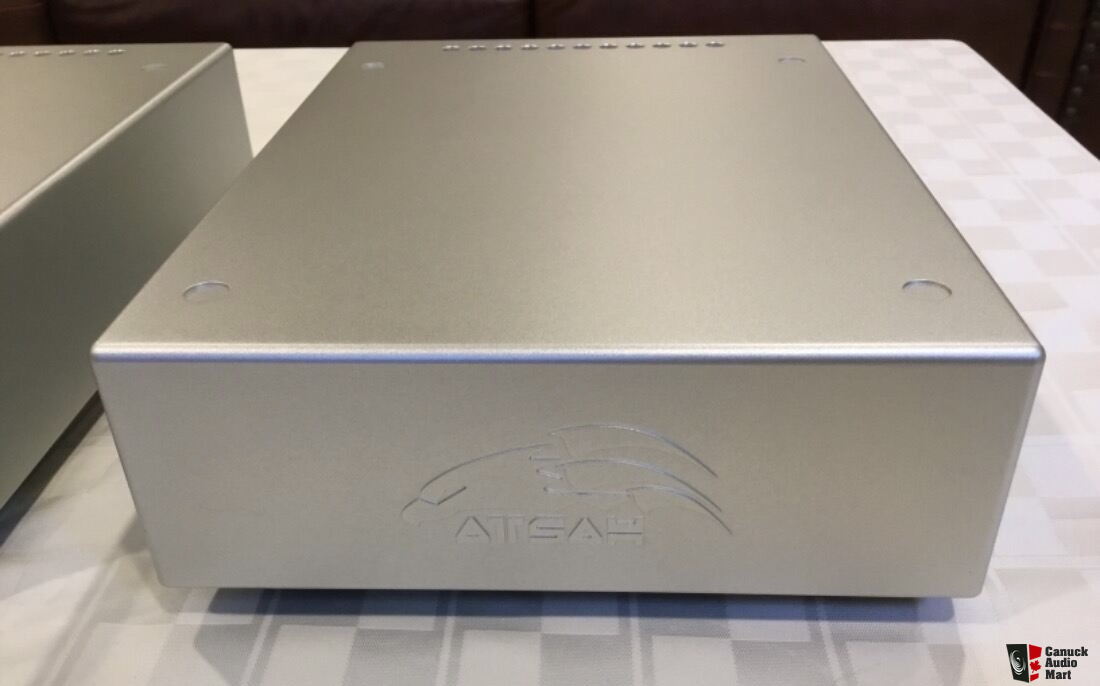 Acoustic Imagery Atsah Ncore NC1200 Amplifiers In Silver Finish Photo ...