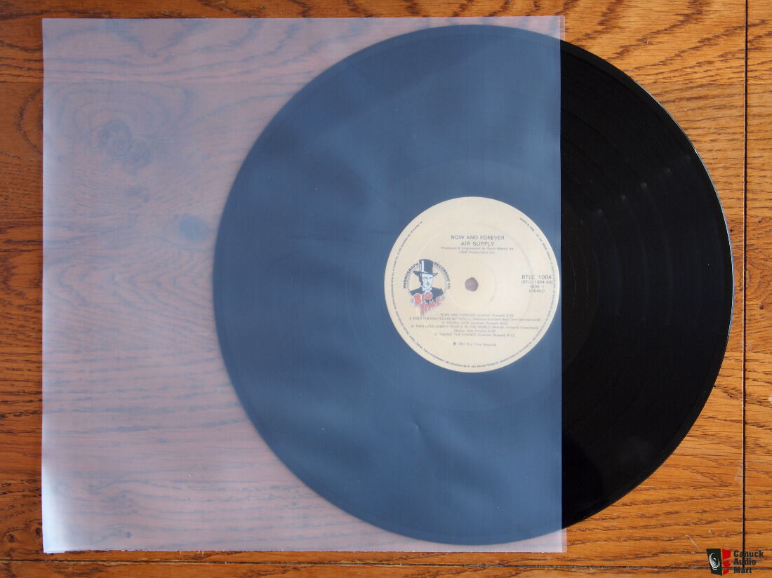 PREMIUM Quality High Density 3mil Vinyl LP (Crystal Clear) Outer and ...
