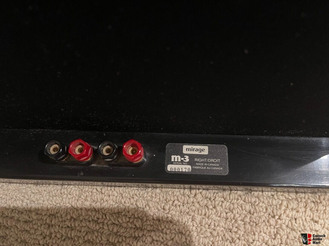 Mirage M3 Photo #4475728 - Canuck Audio Mart