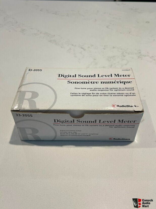 Vintage 2000 RadioShack Digital Sound Level Meter