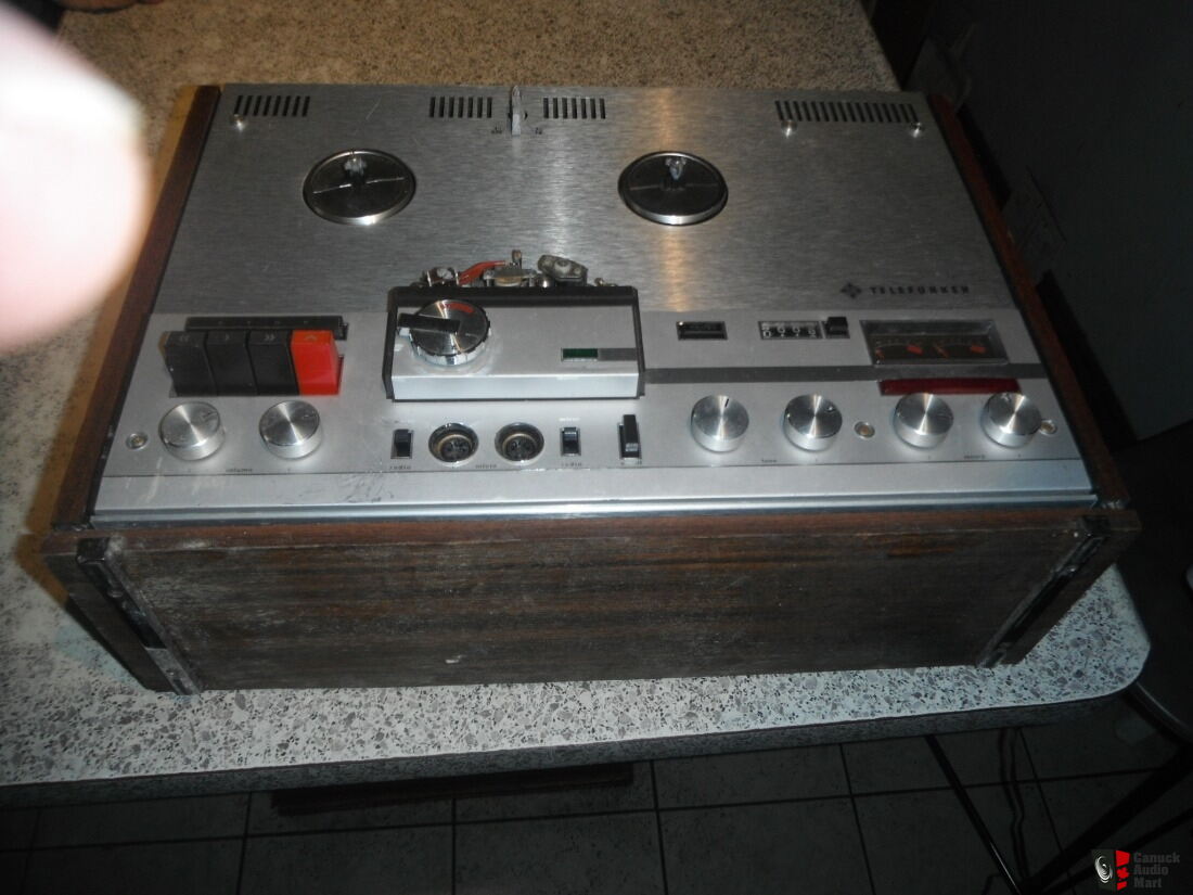 Telefunken Reel To Reel recorder model TYP M204 TS E4 Vintage AS IS ...