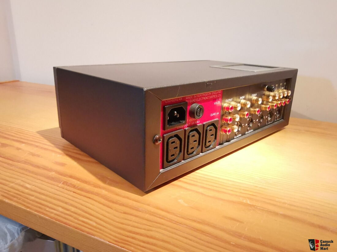 Quad 44 pre-amp. + 606 power amp Photo #4478480 - Canuck Audio Mart