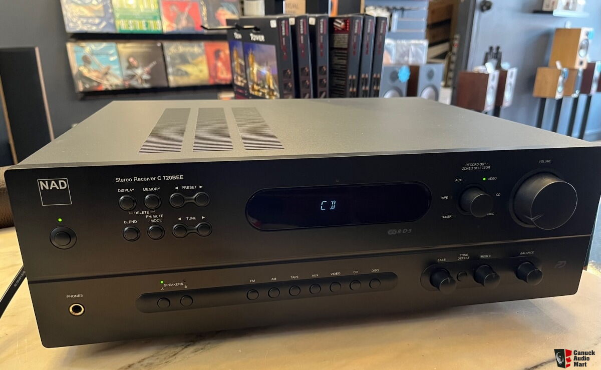 NAD C720BEE Stereo Receiver with Remote Photo #4478984 - Canuck Audio Mart