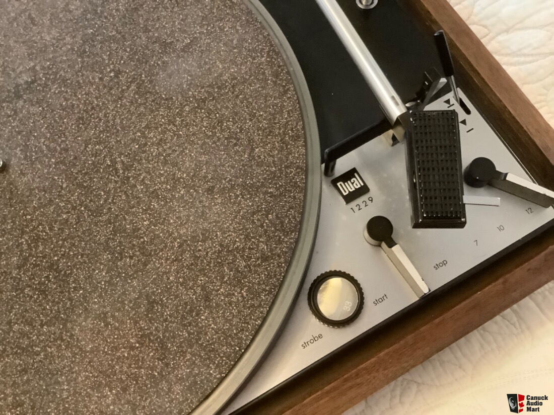 Dual 1229 with Find Shure Super Tracker V Cartridge Photo #4479147 ...