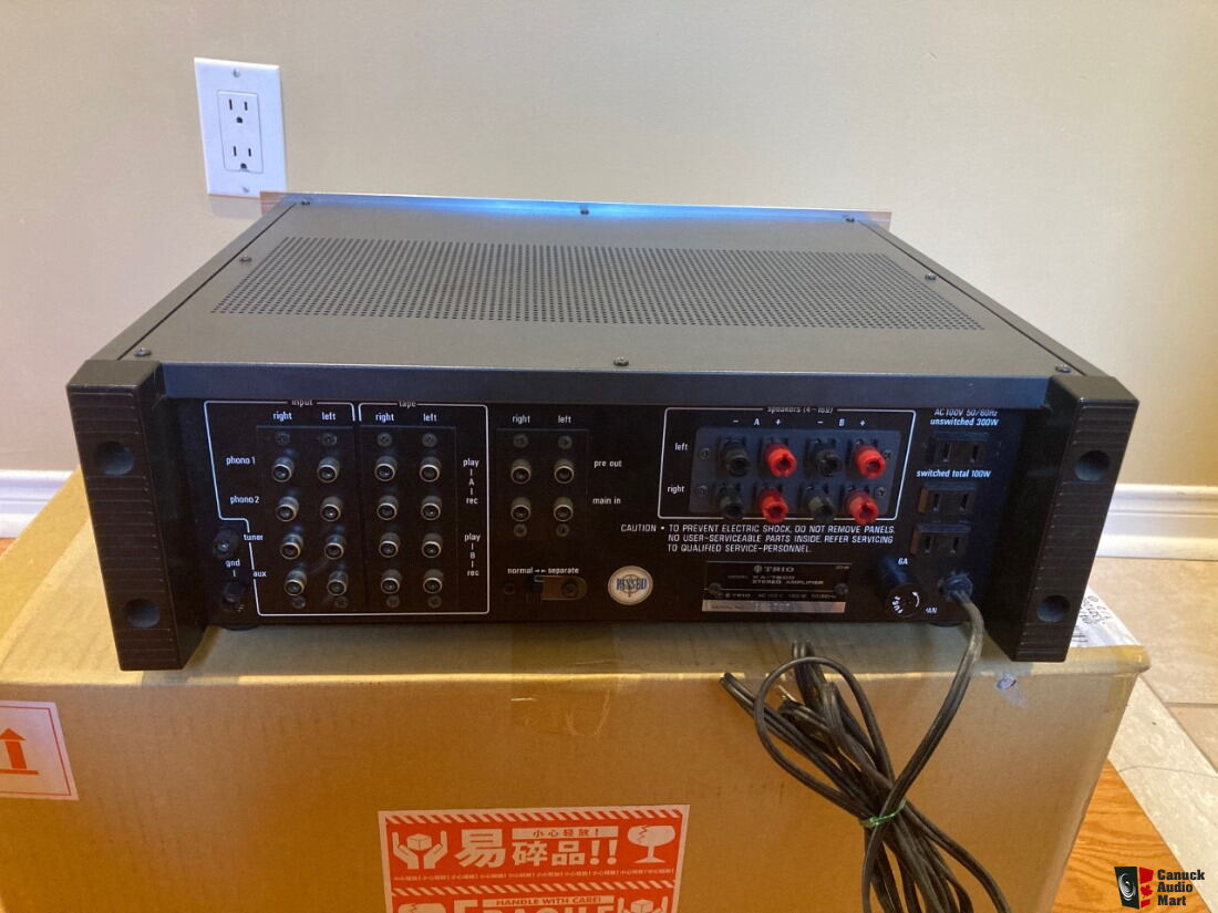 TRIO / Kenwood KA-7500 amplifier...BOXED ! Photo #4479252 - Canuck ...