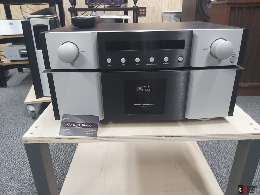 Mark Levinson Model 52 preamp Dealer Ad - Canuck Audio Mart