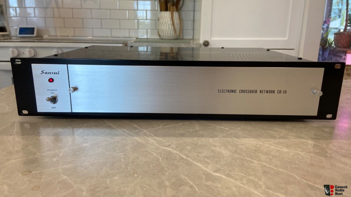 Sansui CD10 ELECTRONIC CROSSOVER free canada shipping Photo #4481471 ...