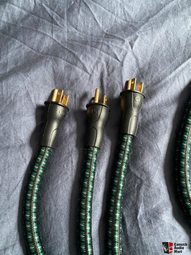 1 AudioQuest Thunder 2M High (Variable) Current Power Cord. Also 3 ...